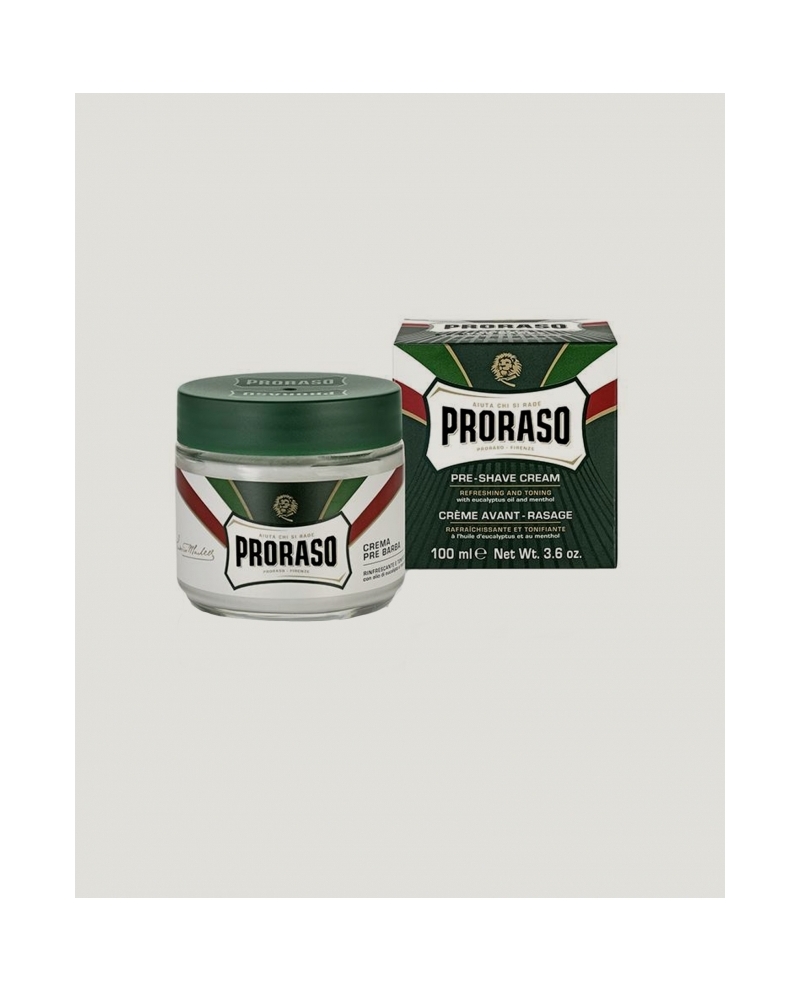 Crème avant-rasage rafraîchissante et tonifiante - 100ML / proraso